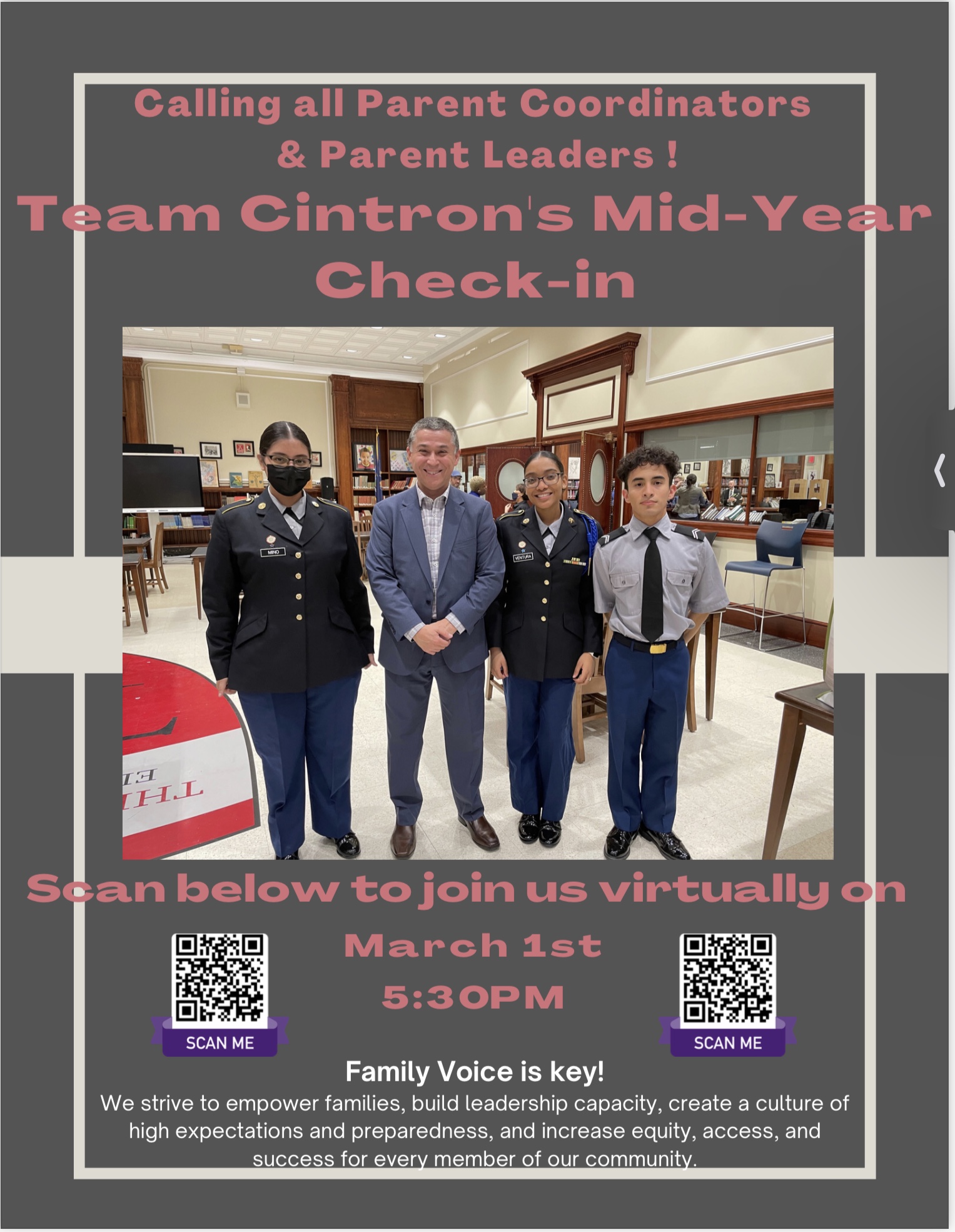 » New Visions Schools Mid-Year Check-in | Chancellor's Parent Advisory ...