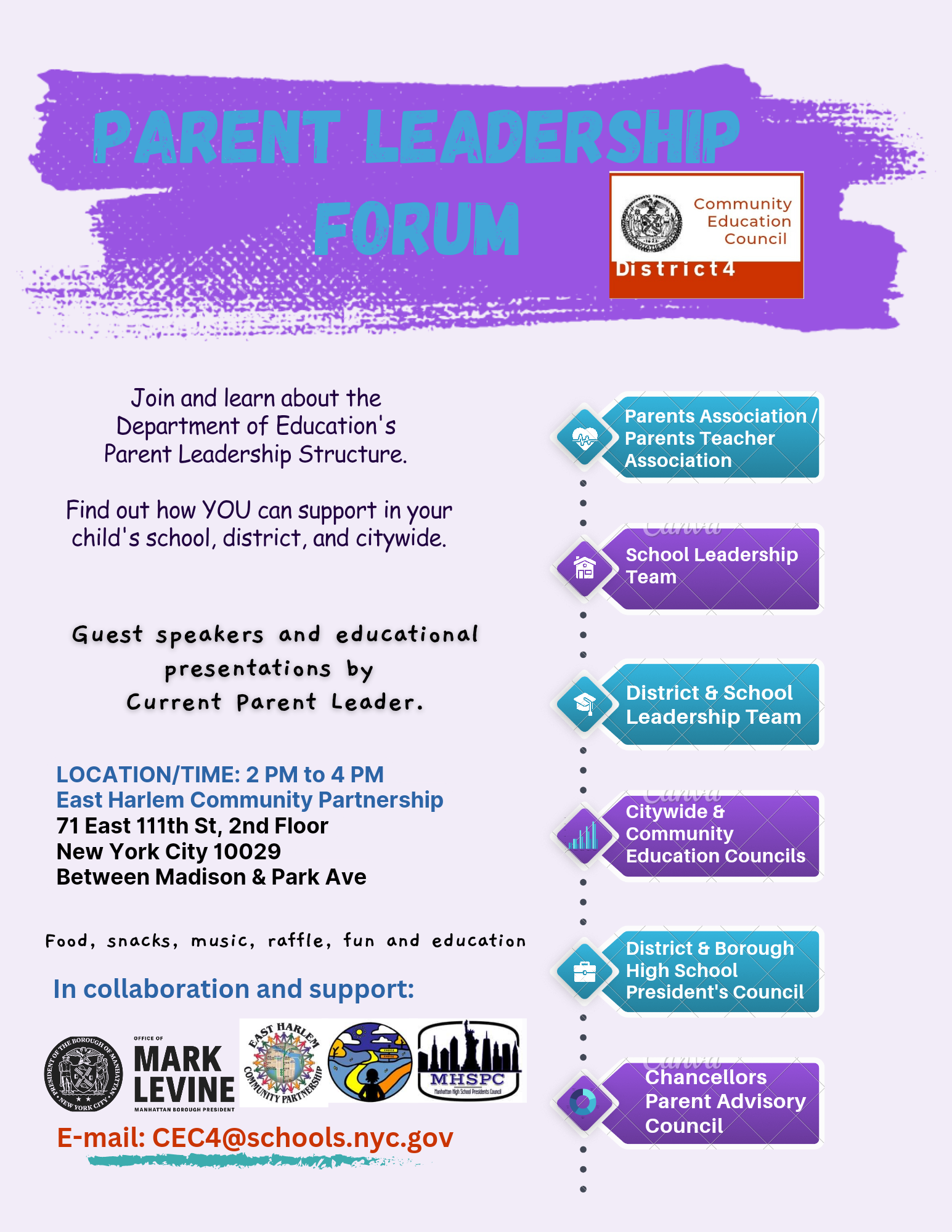 » CEC 4 – Parent Leadership Forum June 10th – Save The Date ...