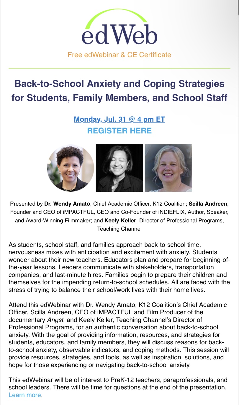 » Back-to-School Anxiety and Coping Strategies for Students, Family ...