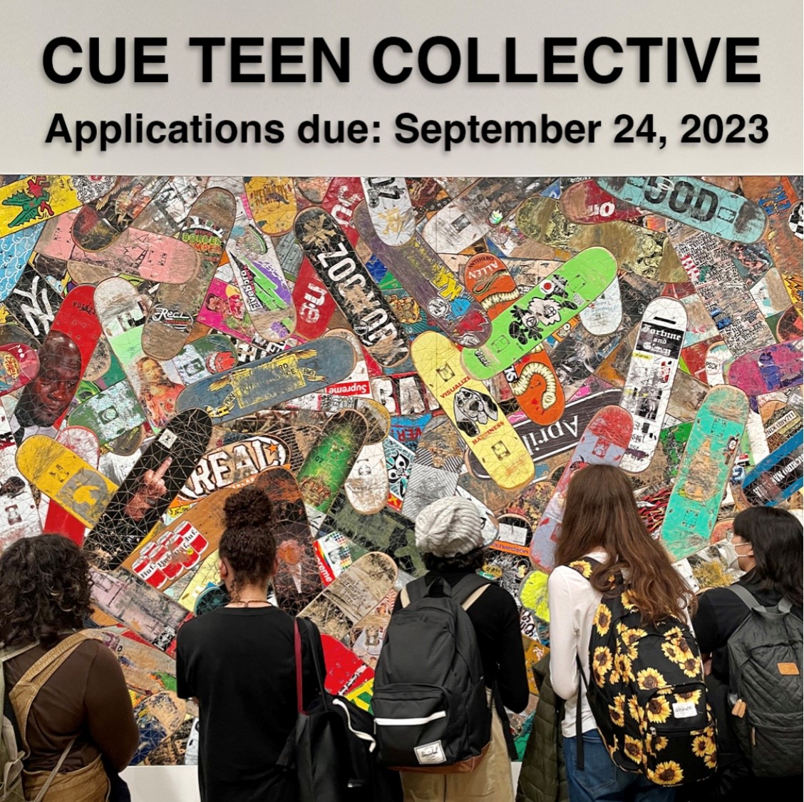 » CUE Teen Collective After School Arts Program 2023-24 | Chancellor's ...