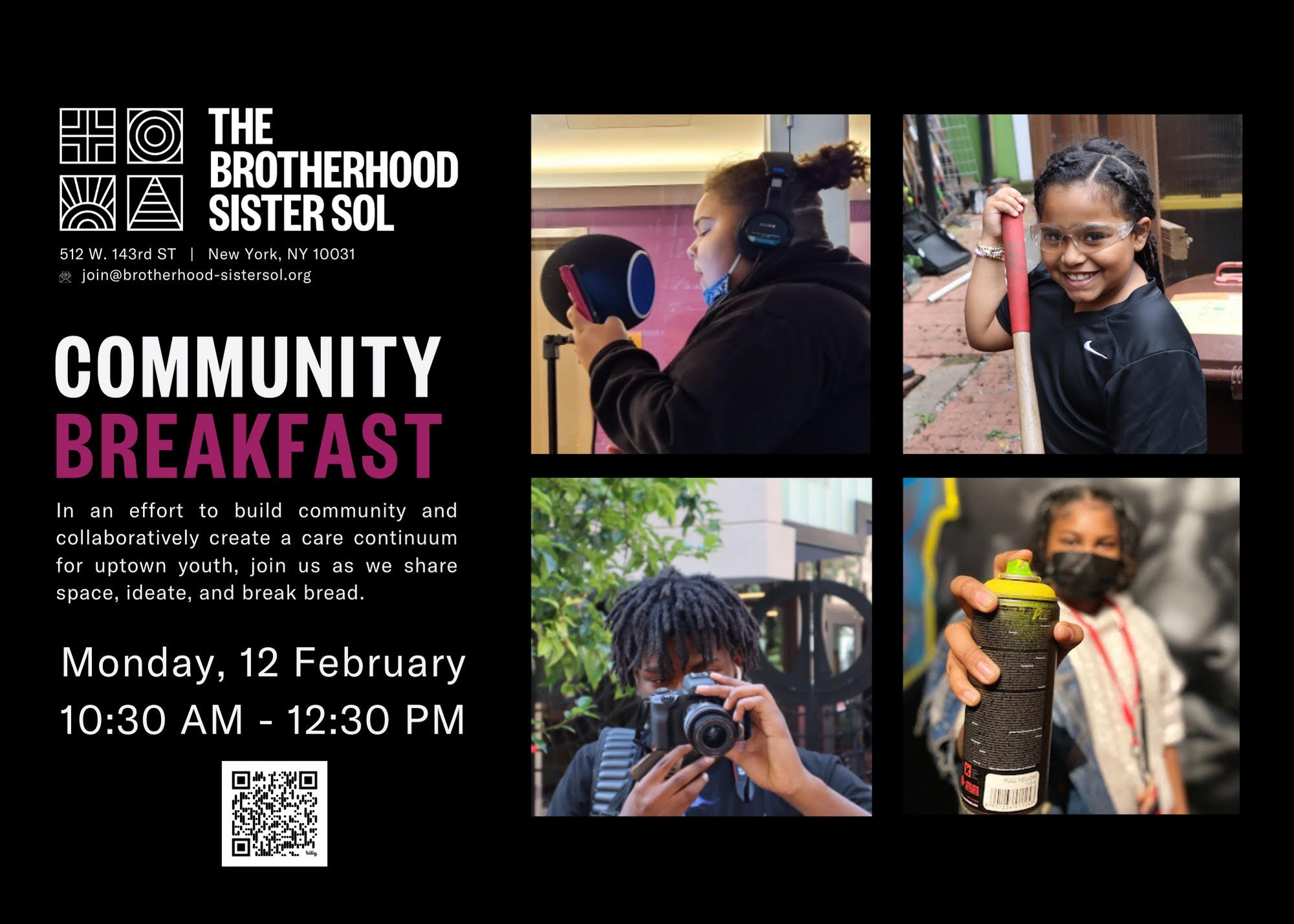 » FYI – Community Breakfast @ The Brotherhood Sister Sol | Chancellor's ...