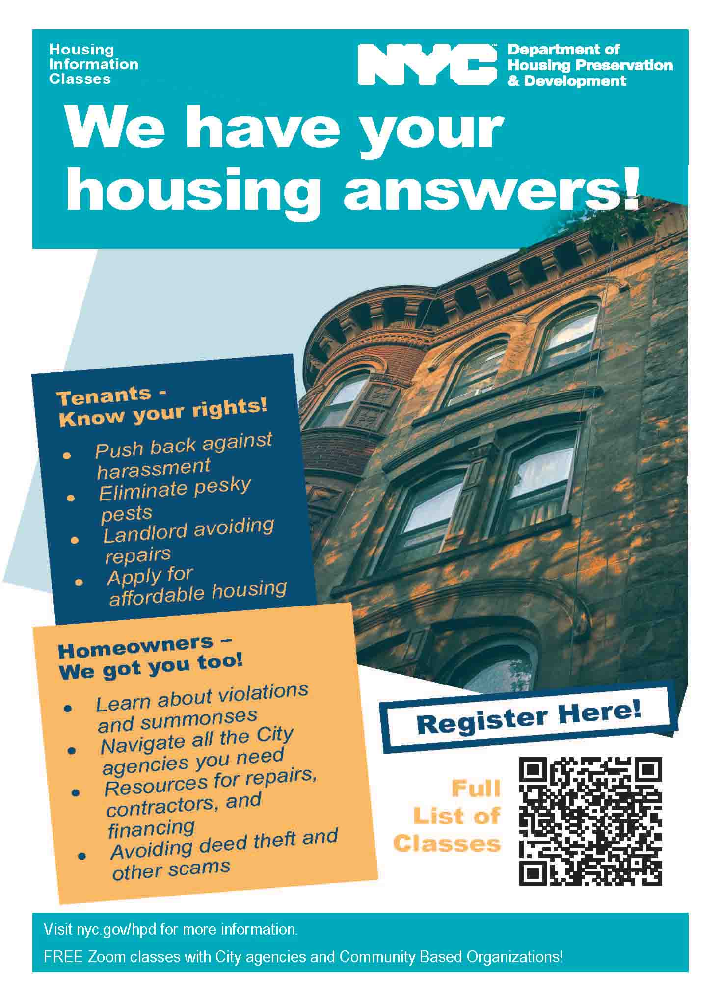 » HPD’s Housing Information Classes – registration now LIVE ...