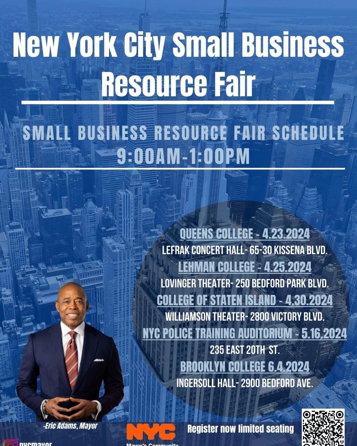 » FYI! Invitation to Mayor Adams Small Business Resource Fairs ...