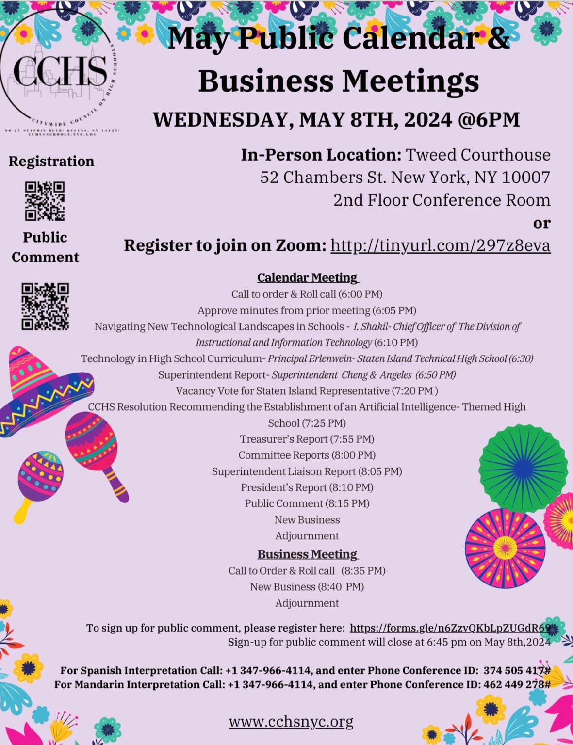 » Join The Citywide Council on High Schools in our May Calendar ...